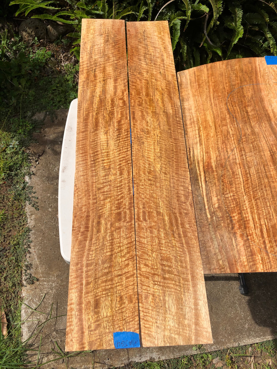 Ultra Curly Mango Jumbo Guitar set 4 pieces – Kamuela Hardwoods